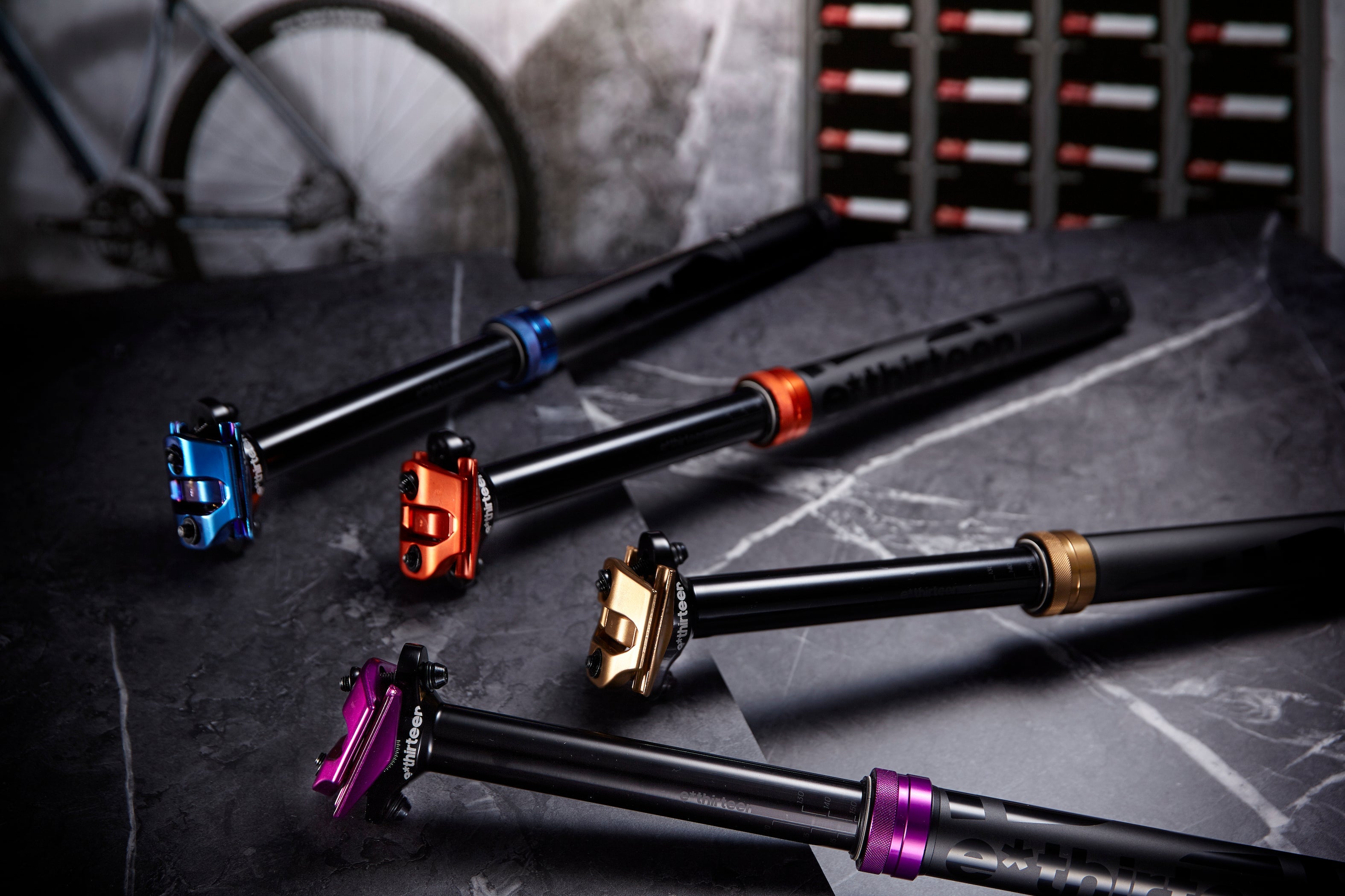 e*thirteen MTB Dropper Posts & Lever: Tool Free Adjustable Travel – ethirteen